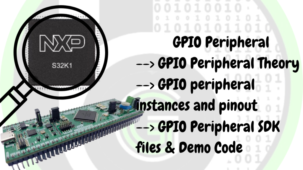GPIO Peripheral in S32K144 MCU - Get-To-Byte