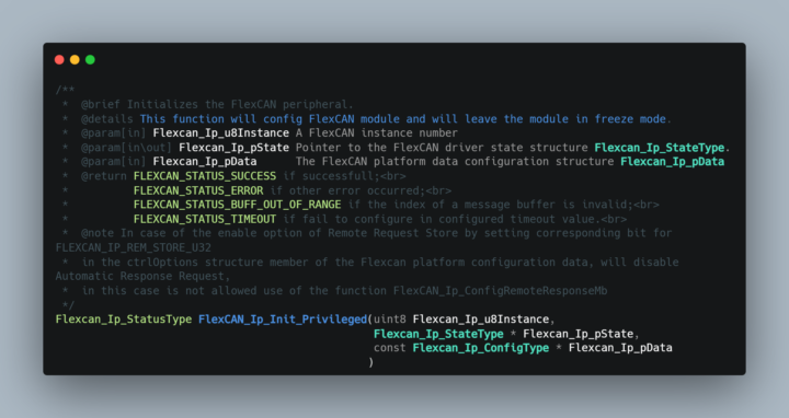 Flexcan Peripheral Software Stack Explanation Using Nxp S32k144 Mcu Get To Byte