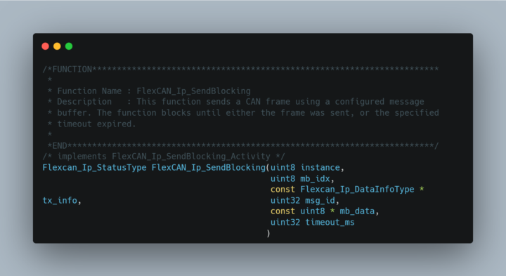 Flexcan Peripheral Software Stack Explanation Using Nxp S32k144 Mcu Get To Byte