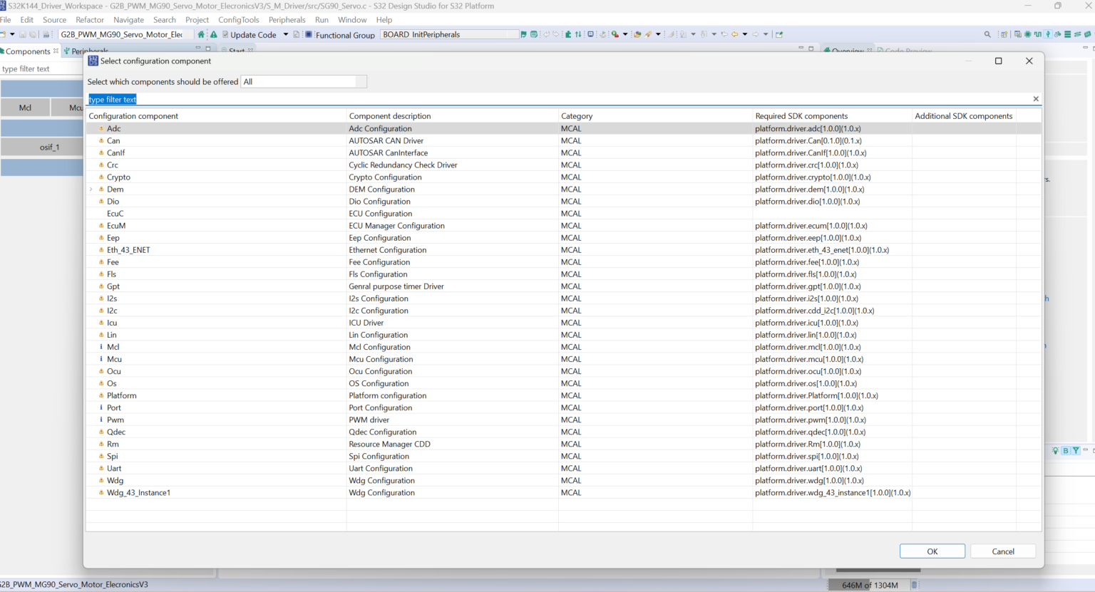 Servo Control Using PWM(MCAL Driver) - Get-To-Byte